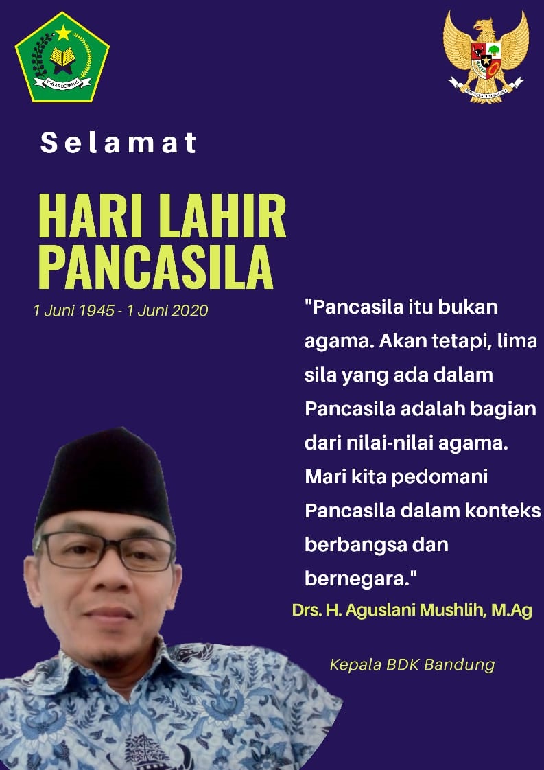 Selamat Hari Lahir Pancasila 01 Juni 2020
